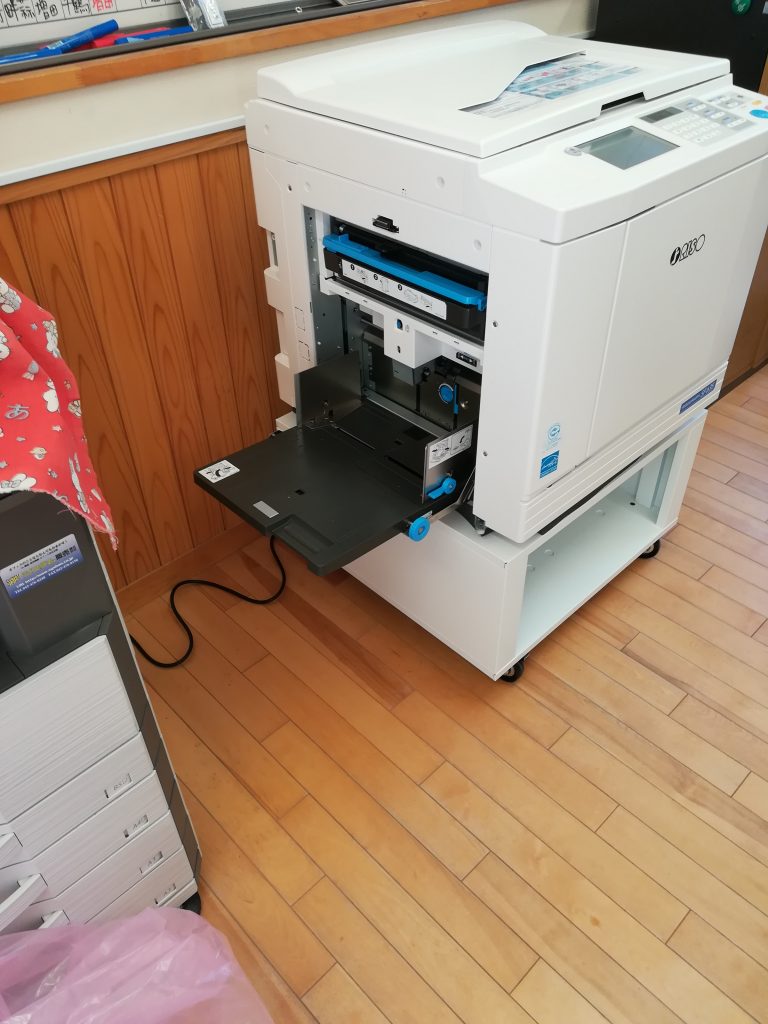 RISOGRAPH MF-635 搬入設置してきました！ | syshan株式会社