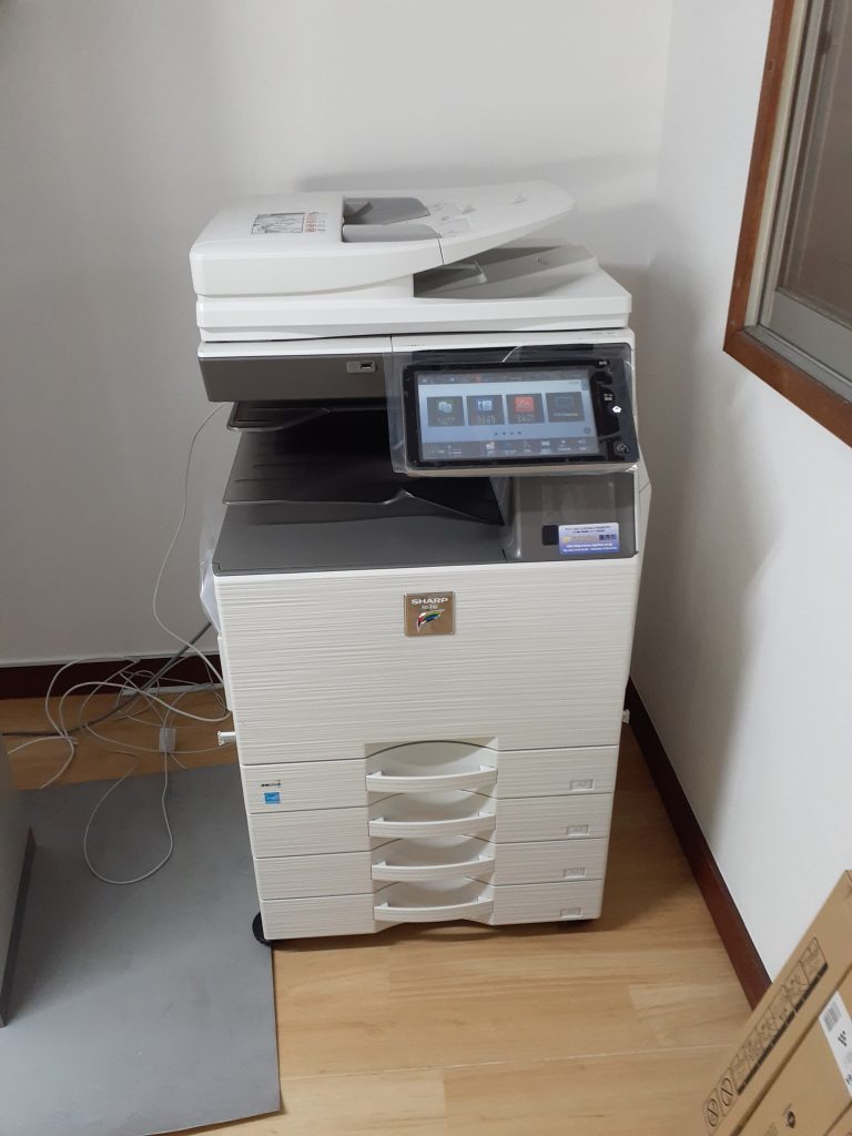 新規江戸川区のお客様、SHARP MX-3161納入！ | syshan株式会社