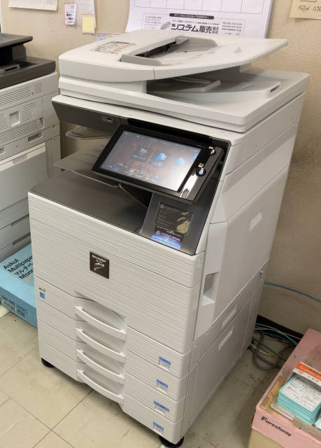 SHARP MX-3140FNよりMX-5151へ入れ替え！ | syshan株式会社