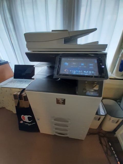 千代田区の新規お客様 SHARP MX-3161導入！ | syshan株式会社