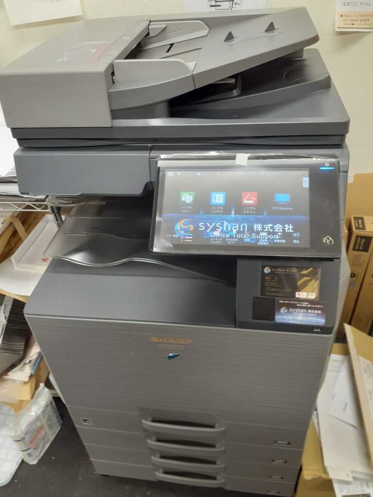 銀座 新規ユーザー様へ大型タッチディスプレイBIG PAD & SHARP BP-60C31 納品！ | syshan株式会社