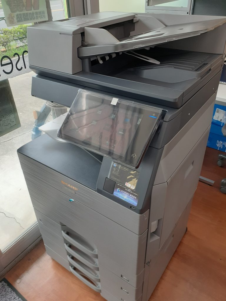 杉並の塾へ新機種 SHARP BP-70C55へ入れ替え！！ | syshan株式会社