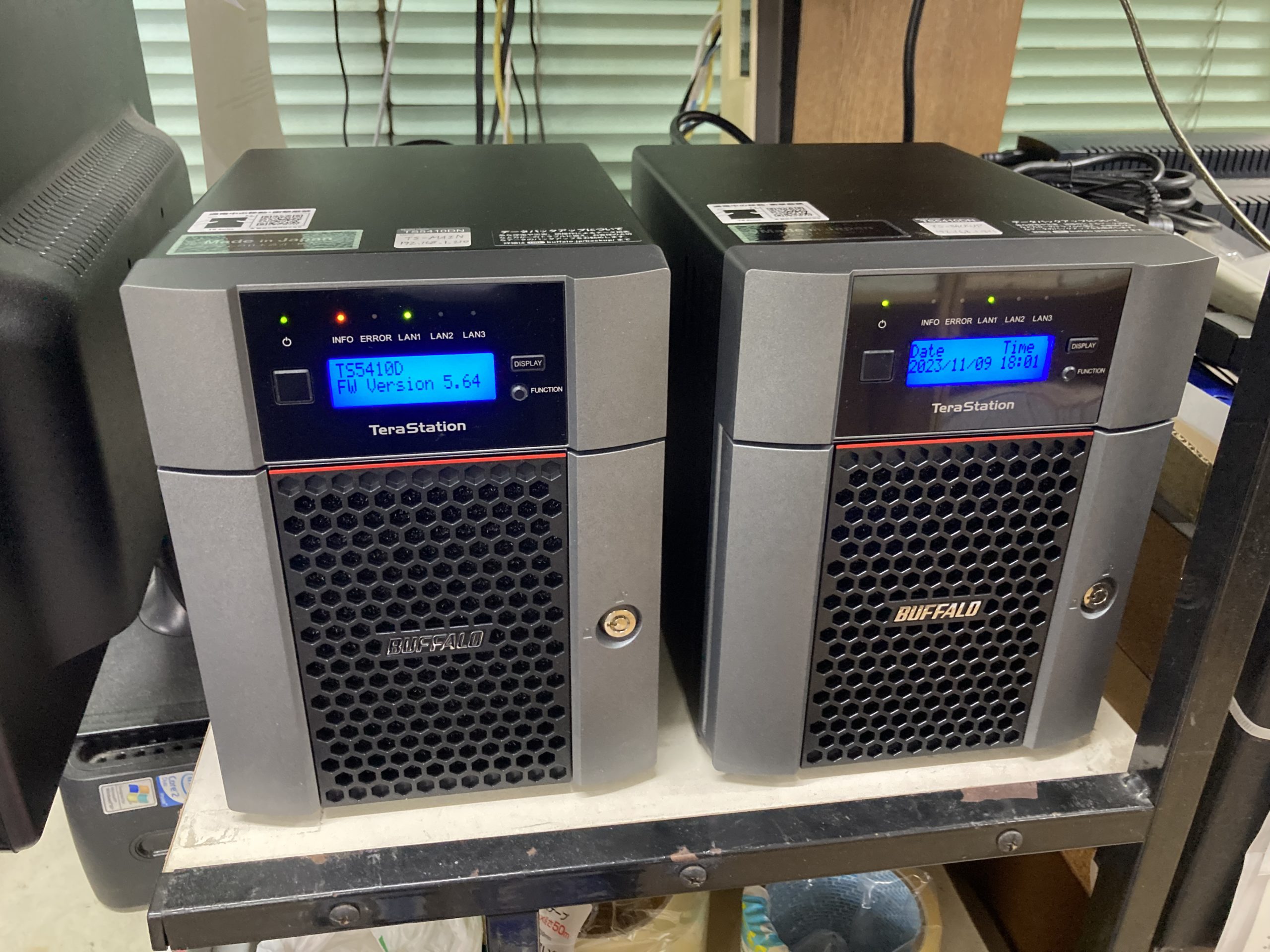 千代田区のお客様へSHARP BP-60C31&NAS納品！！ | syshan株式会社