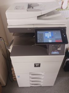 墨田区のお客様！SHARP BP-50C55へ入れ替えありがとうございます。 | syshan株式会社